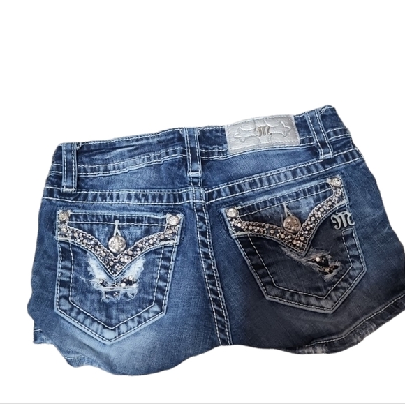 Miss Me | Shorts | Miss Me Womens Bling Signature Shorts Size 24 | Poshmark